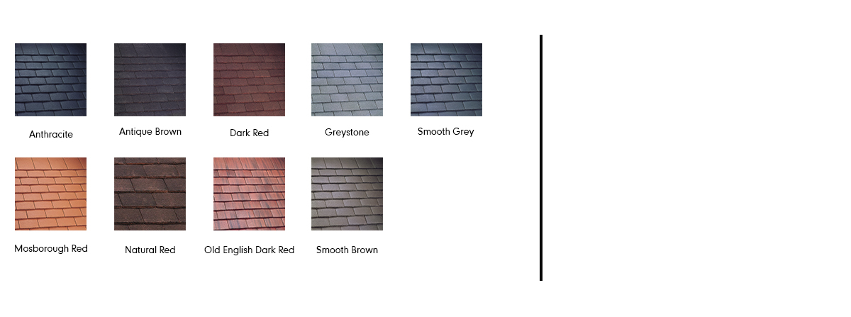 Concrete 457mm modern stop end ridge | Marley